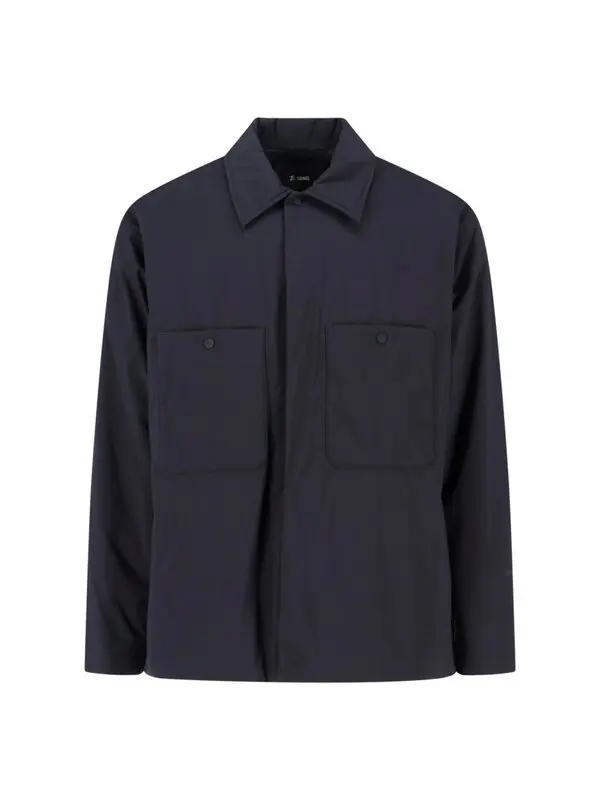 Herno Padded Shirt Jacket - Black