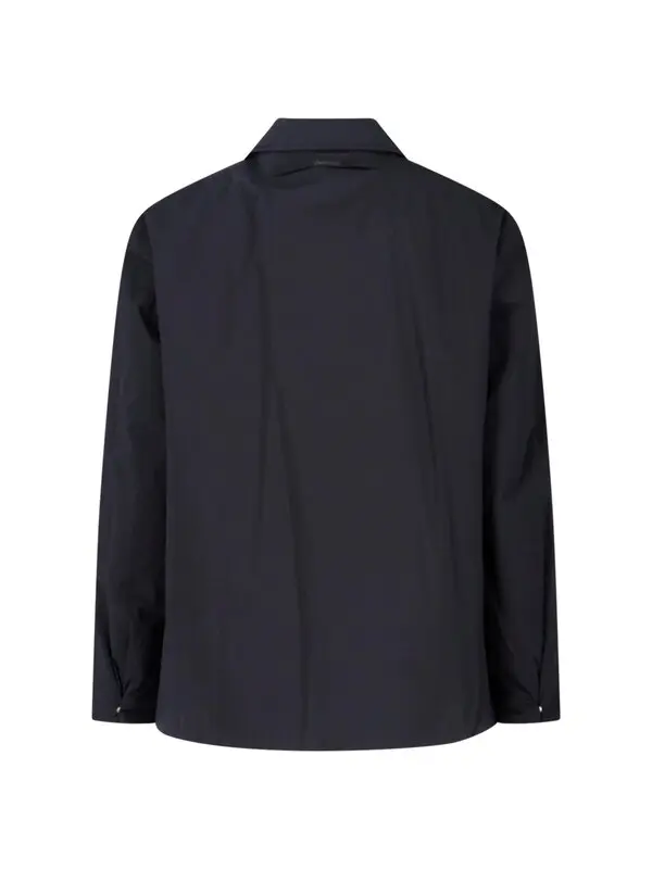 Herno Padded Shirt Jacket - Black