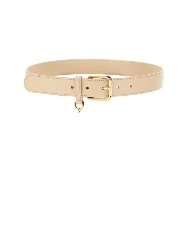 Dolce & Gabbana Logo Leather Belt - Pink