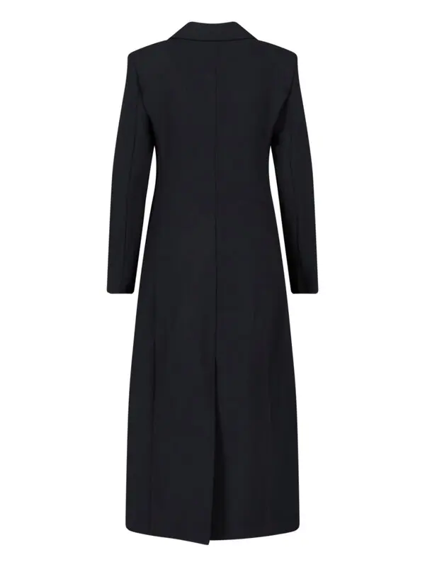 JIL SANDER Single-breasted Virgin Wool Coat
