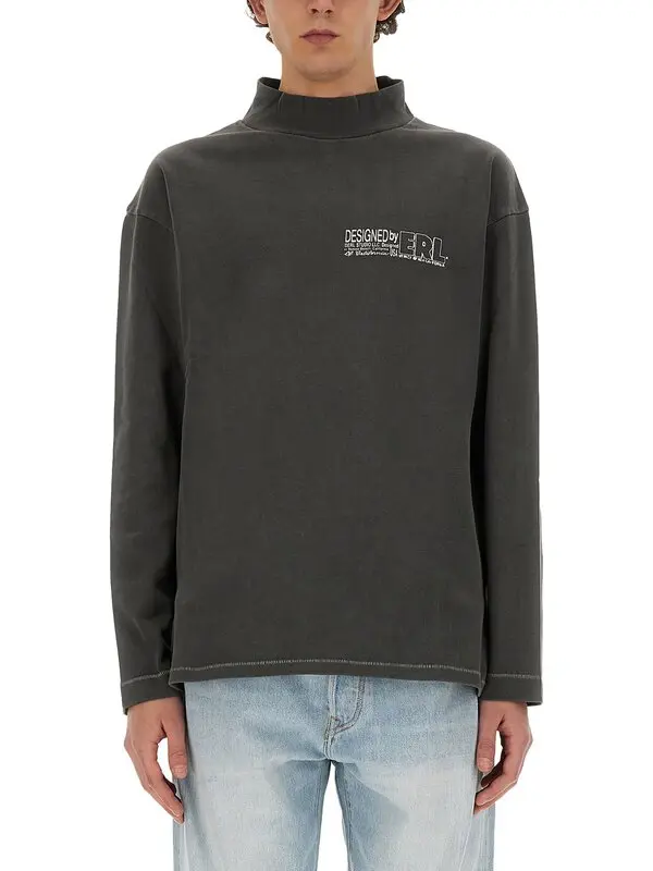 ERL T-shirt With Print - Black
