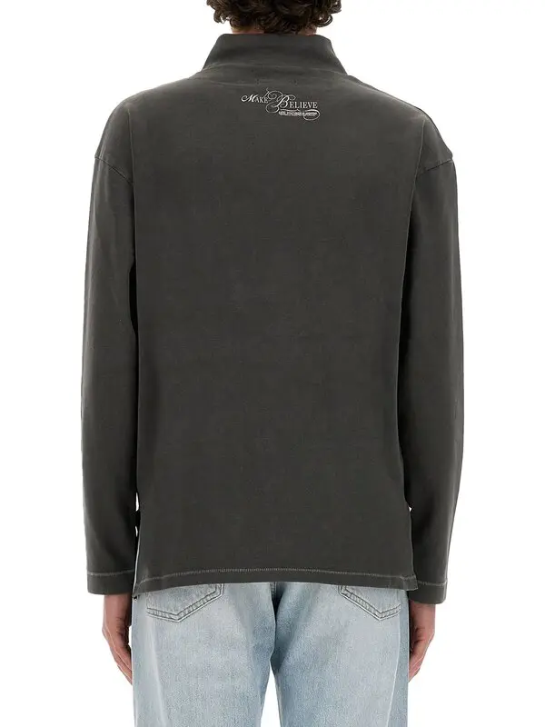 ERL T-shirt With Print - Black
