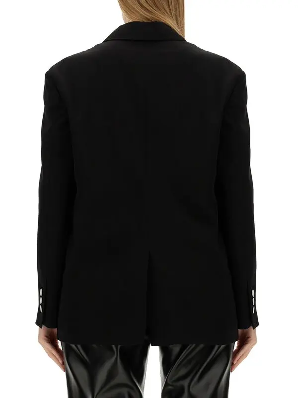 Moschino Single-breasted Jacket - Black