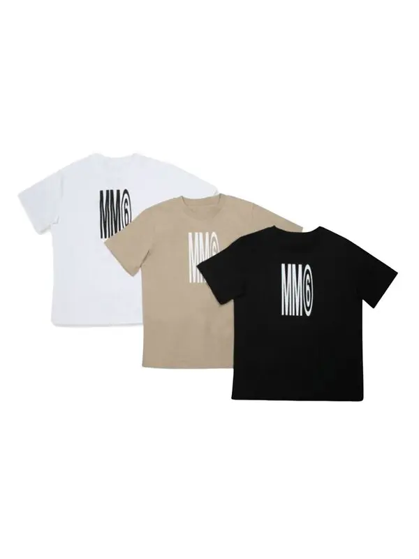 MAISON MARGIELA Pack Three T-shirts - Multicolour