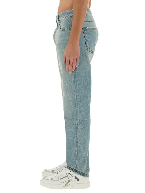 Valentino Garavani Straight-leg Cotton Trousers