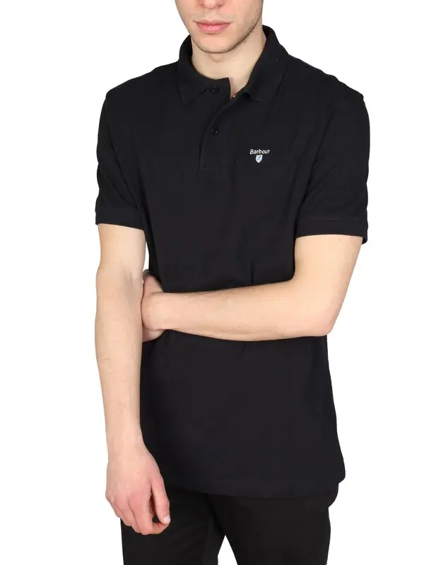 Barbour Regular Fit Polo Shirt - Black