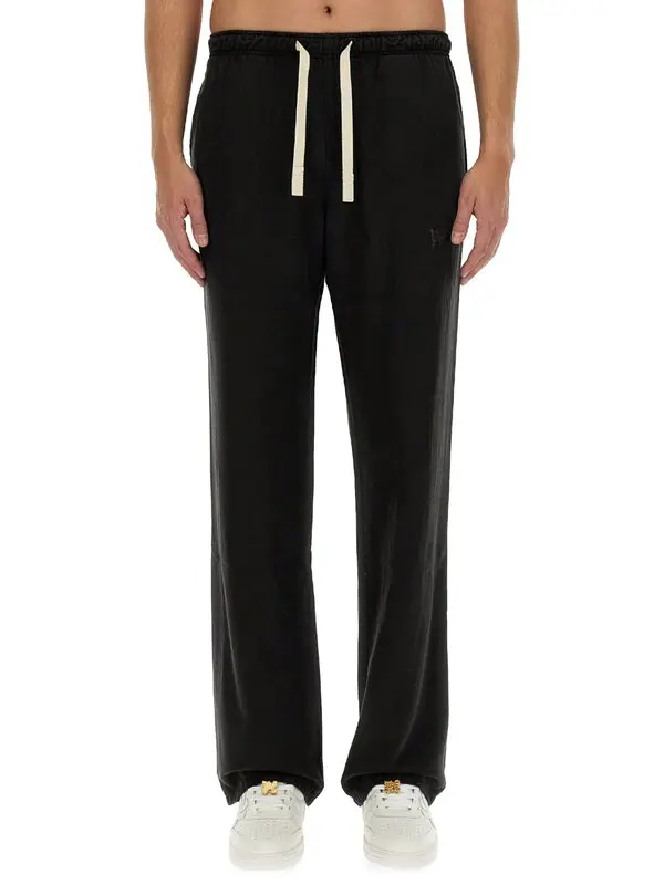 Palm Angels Logo Pants - Black