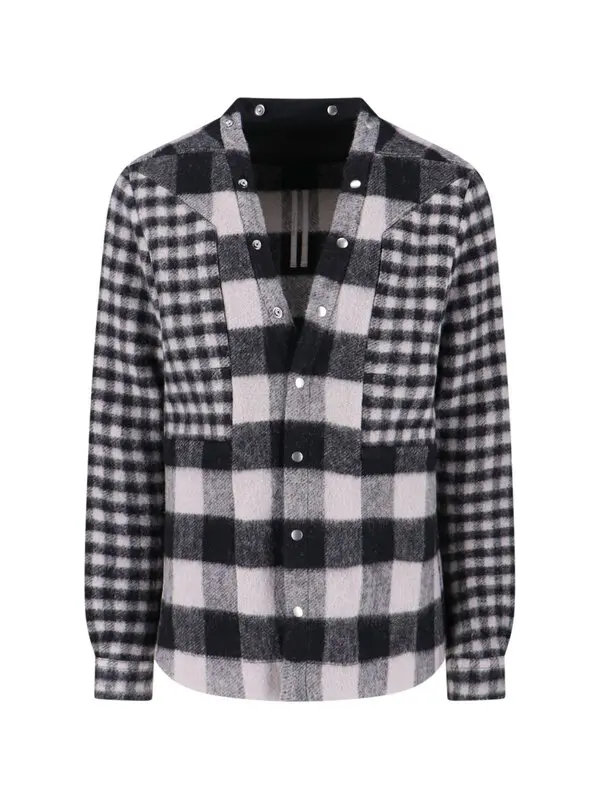 Rick Owens Larry' Wool Shirt