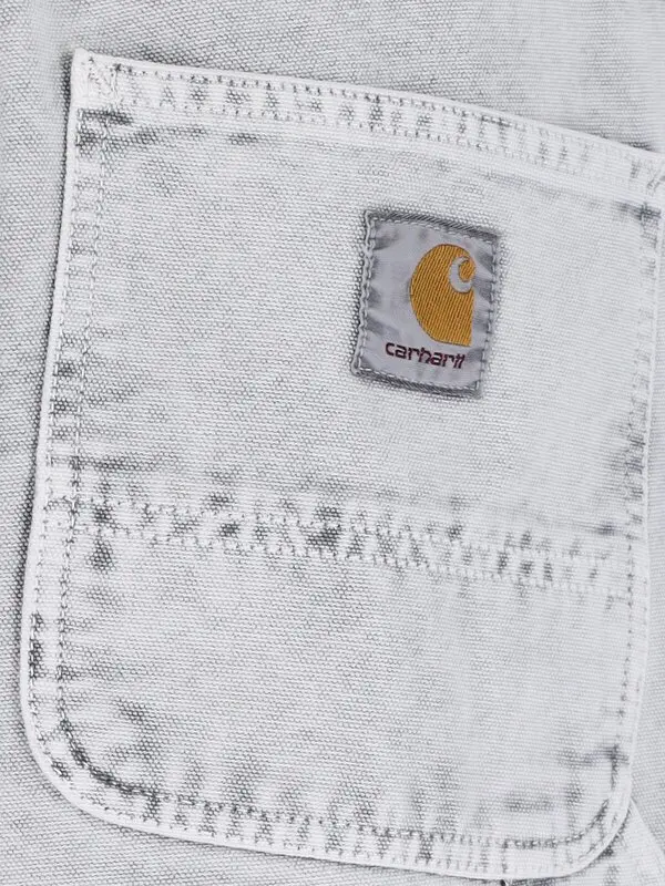 Carhartt Work In Progress Double Knee Carpenter Pants - Gray