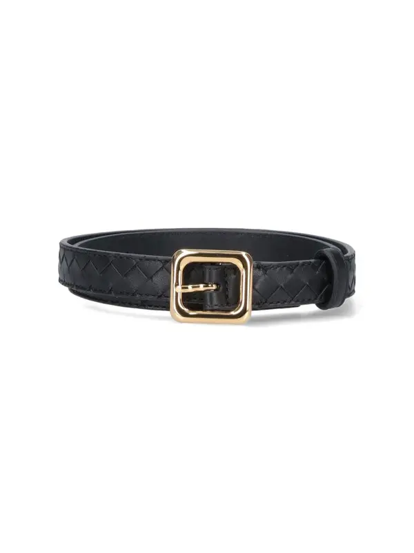 Bottega Veneta Contour Belt - Black