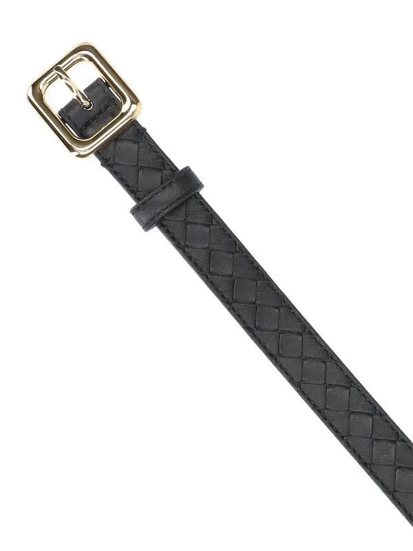 Bottega Veneta Contour Belt - Black