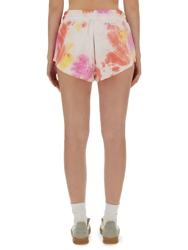 MSGM Tie-dye Bermuda Shorts - Multicolour
