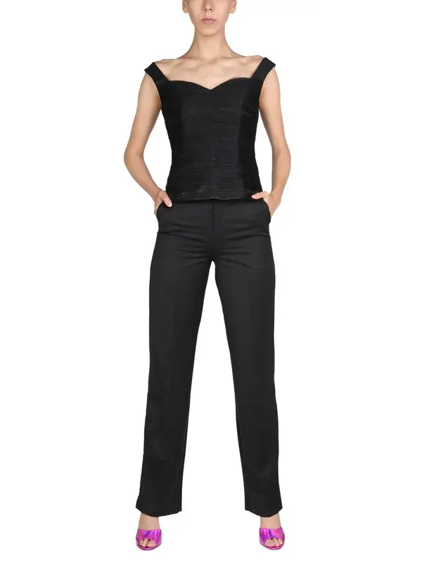 ANOUKI Straight Leg Trousers