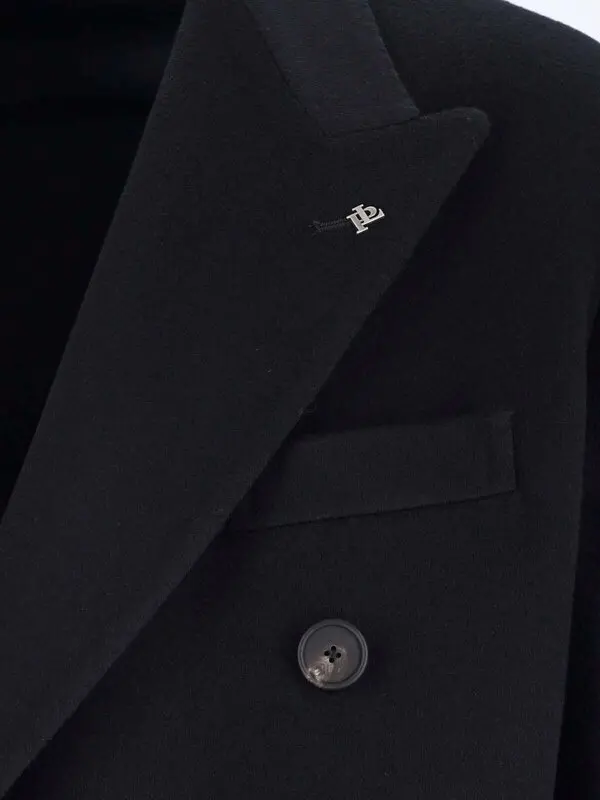 Tagliatore Pino Lerario Double-breasted Coat - Blue