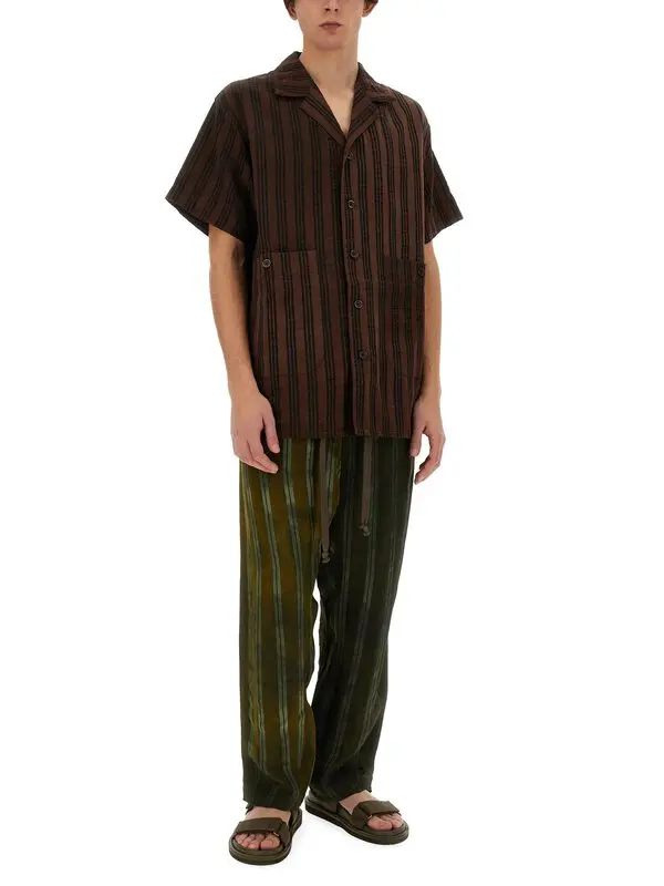 UMA WANG Striped Shirt - Multicolour