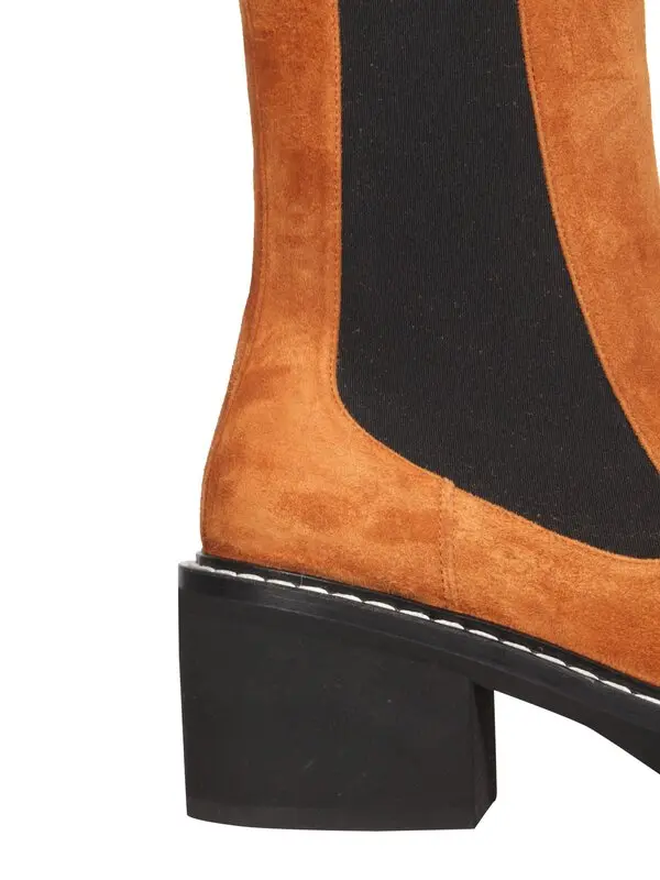Khaite Calgary Boots - Buff