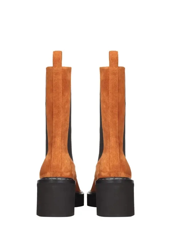 Khaite Calgary Boots - Buff
