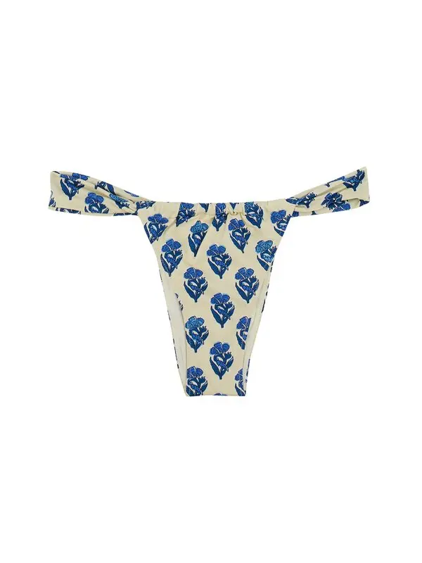 MC2 SAINT BARTH Noelle Bikini Bottom - Azure
