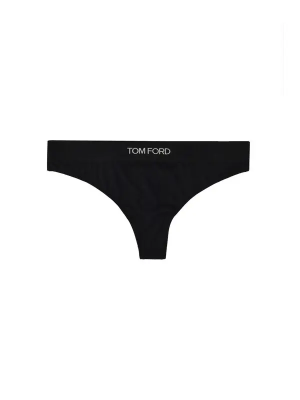 TOM FORD Briefs With Logo - Black