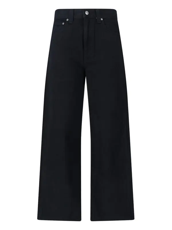 HAIKURE Bonnie Straight Leg Jeans - Black