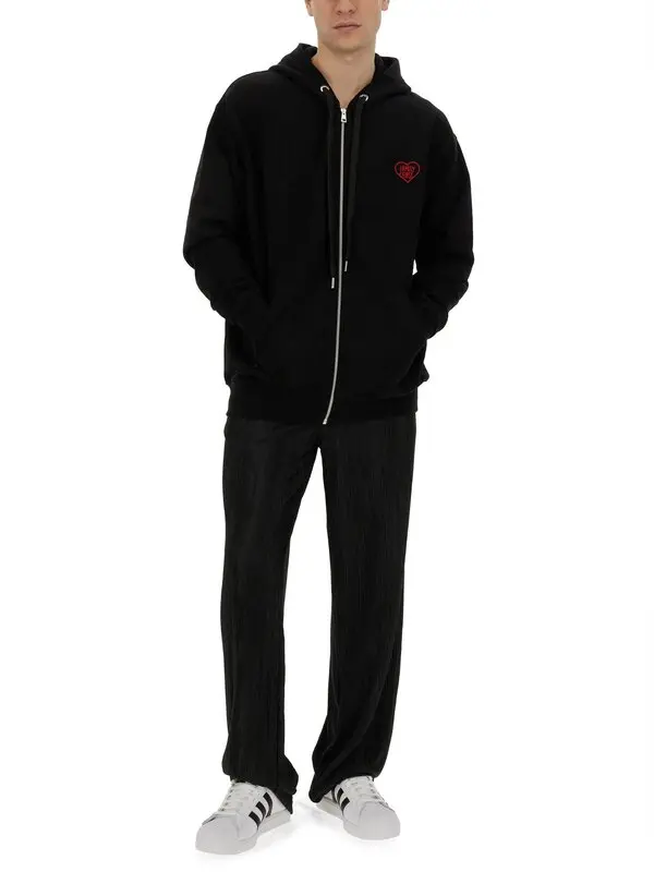 FAMILY FIRST Pleated Trousers - Black