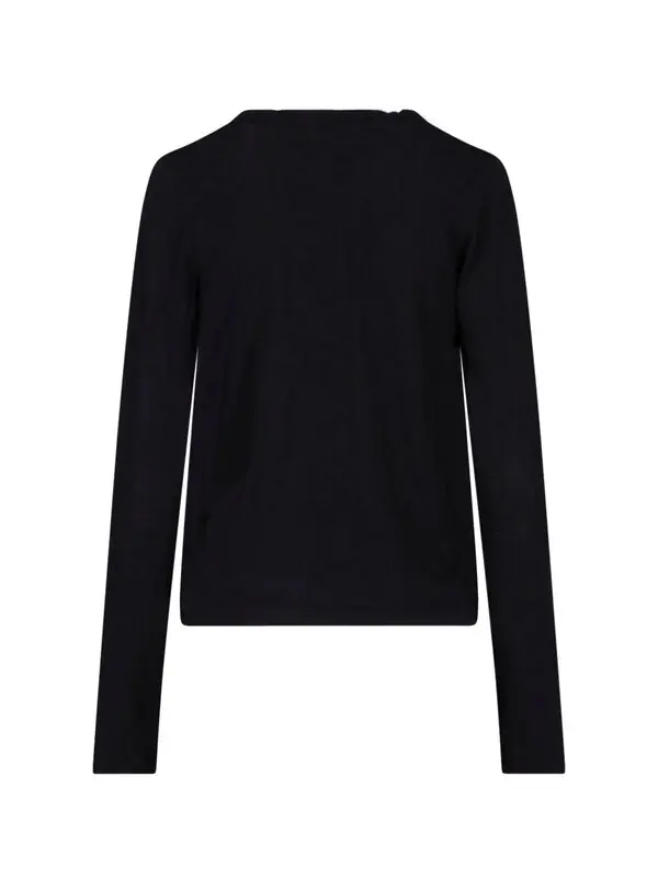 JAMES PERSE V-neck T-shirt - Black