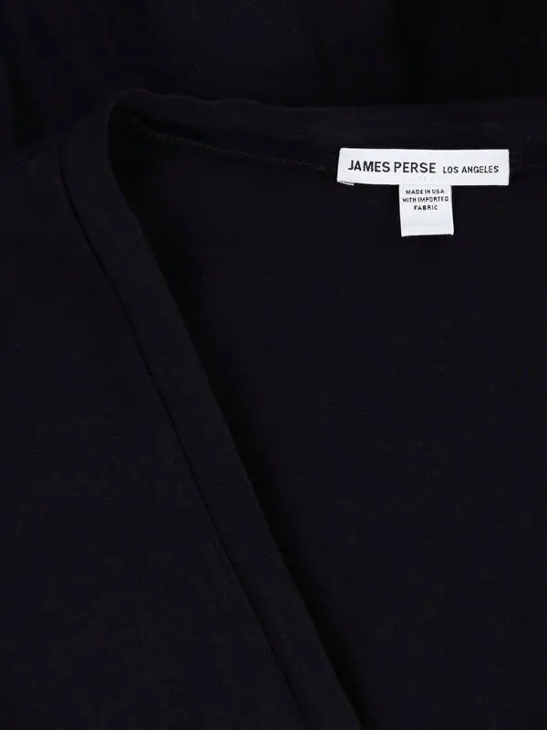 JAMES PERSE V-neck T-shirt - Black