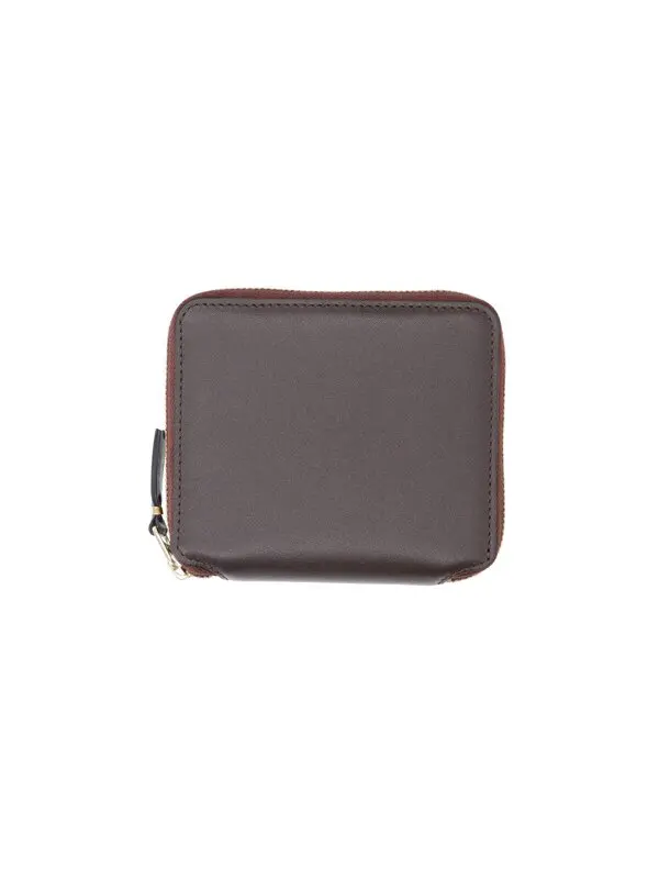 Comme Des Garçons Logo Wallet - Brown