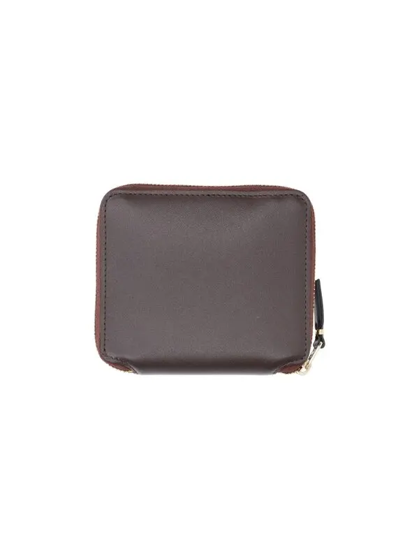 Comme Des Garçons Logo Wallet - Brown