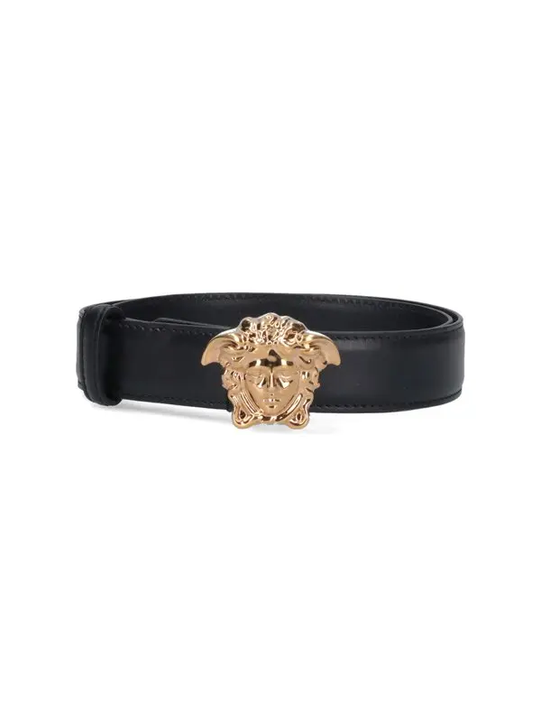 Versace La Medusa Belt - Black