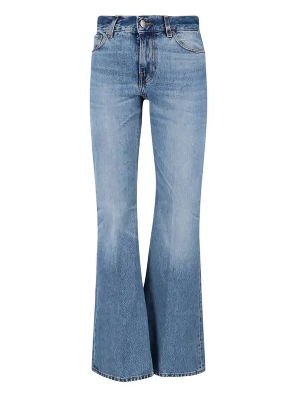 HAIKURE Flora Bootcut Jeans - Blue