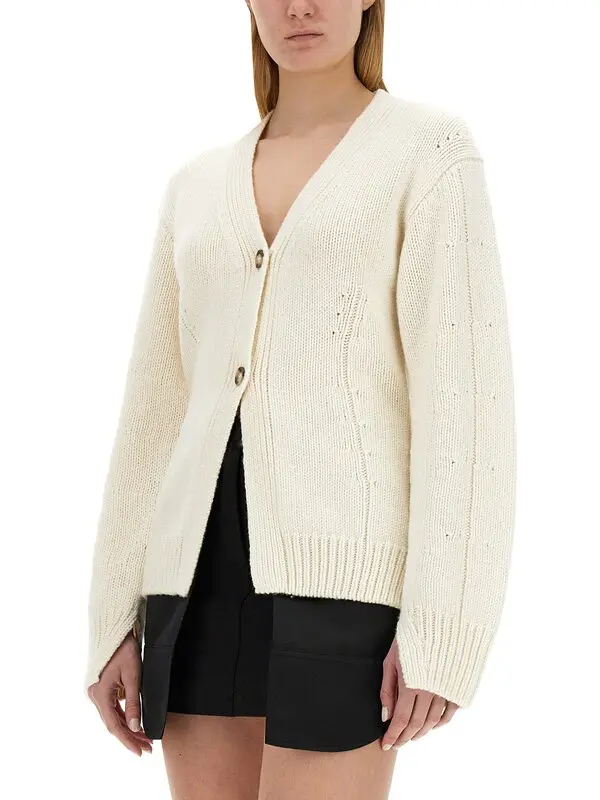 Helmut Lang Tailored Cardigan - Ivory