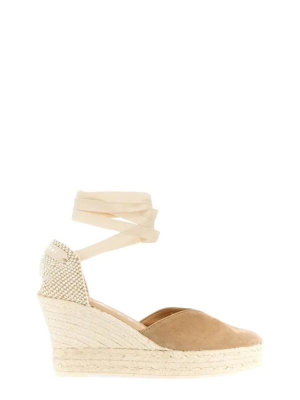 Manebí Hamptons Wedge Sandals - Dove