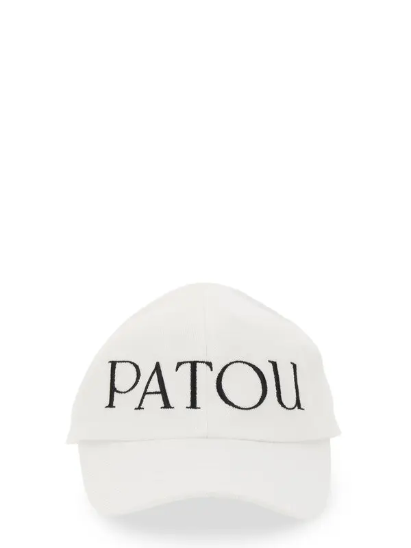 Patou Baseball Cap With Logo - White