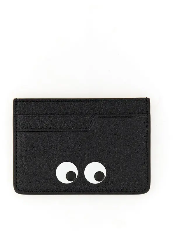 ANYA HINDMARCH Eyes" Card Holder - Black