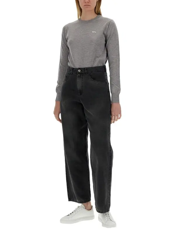 Maison Kitsuné Baby Fox Jersey - Grey