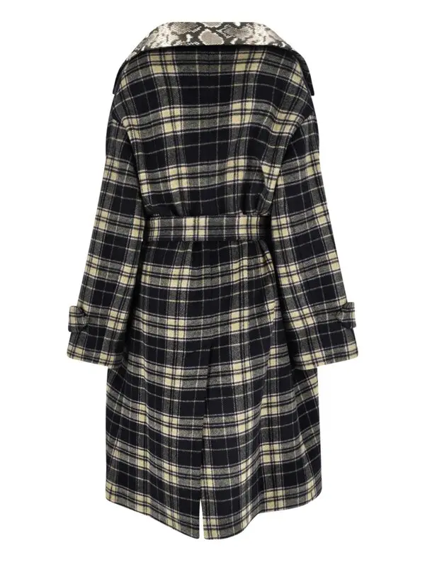 DURAN LANTINK Wool-blend Belted Coat