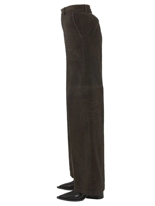 Dsquared2 Wide Leg Trousers - Dark Brown