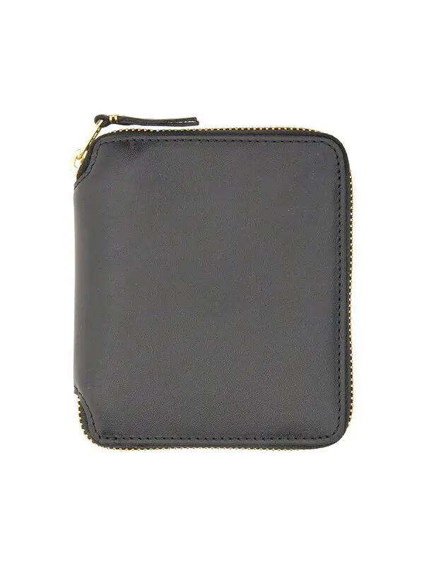 Comme Des Garçons Zipped Wallet - Black