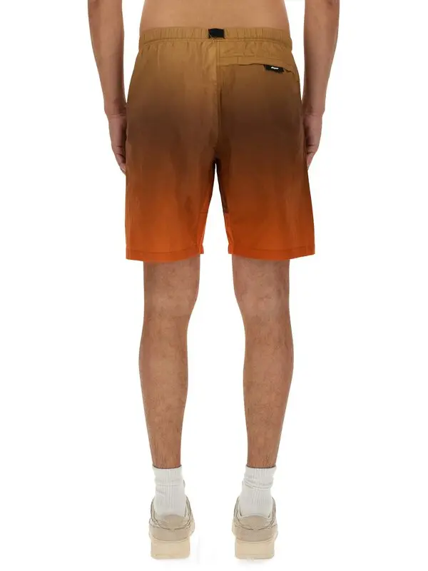 MSGM Cotton Bermuda Shorts - Multicolour