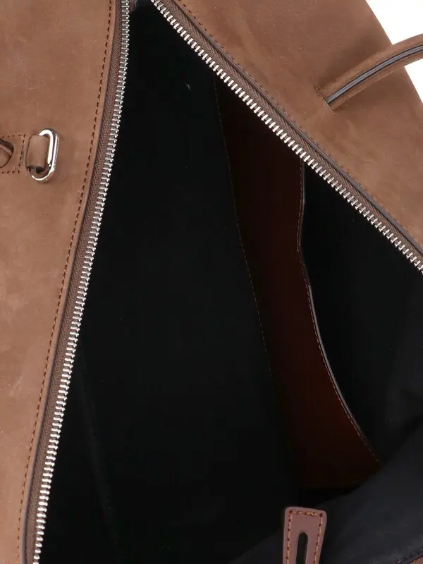 Max Mara Medium Suede Holdall Bag