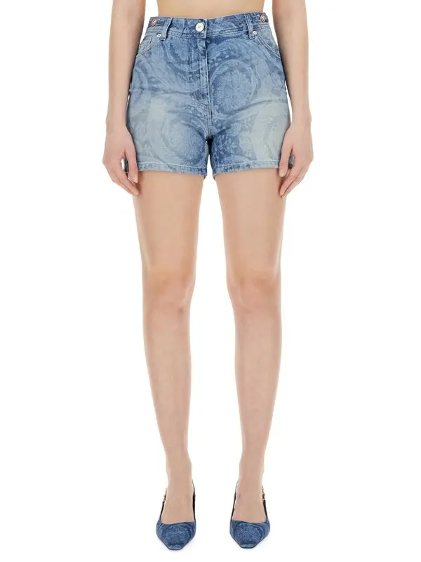Versace Denim Shorts