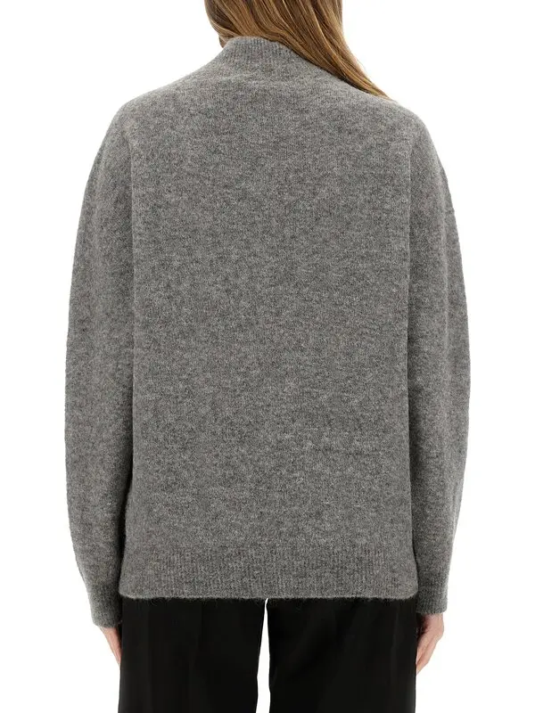 ALYSI Turtleneck Shirt - Grey