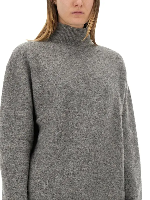 ALYSI Turtleneck Shirt - Grey