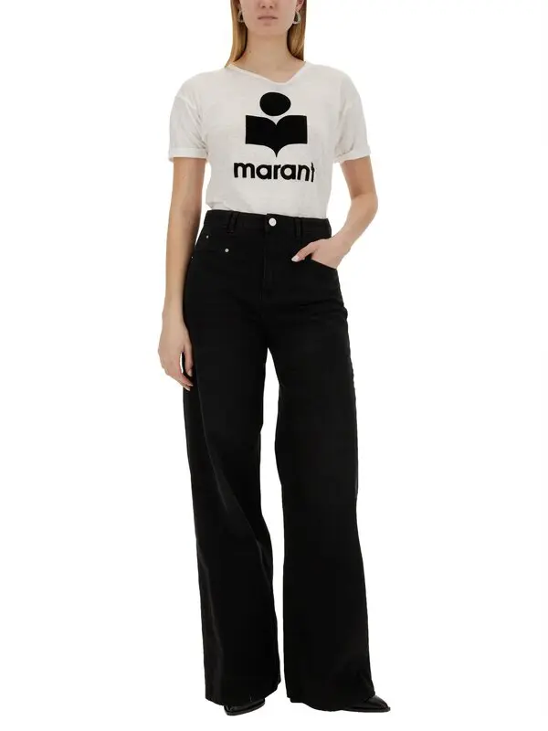 MARANT ETOILE Koldi T-shirt - White