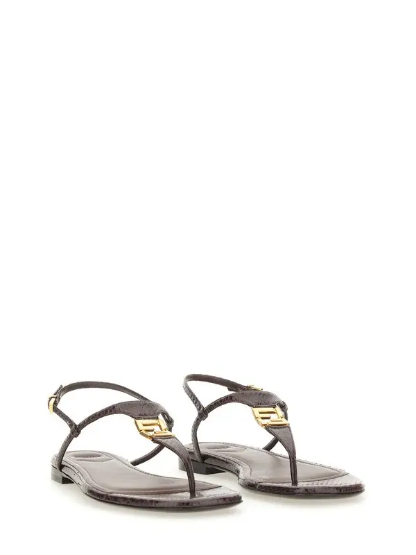 Fendi Ffold Sandals