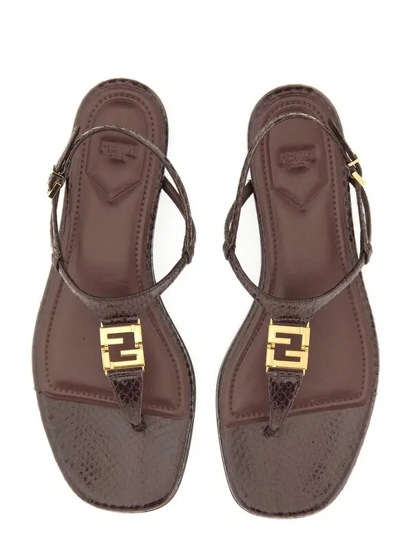 Fendi Ffold Sandals
