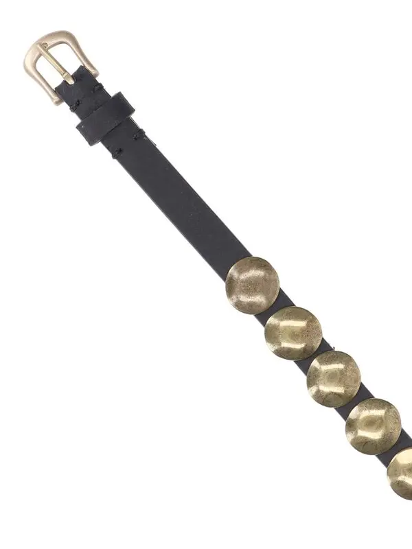 GOLDEN GOOSE Trinidad Belt - Black
