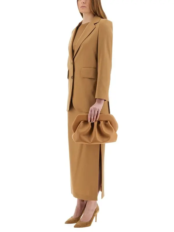 Max Mara Navona Long Skirt - Beige