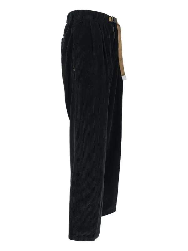 Stone Island Velvet Pants - Black